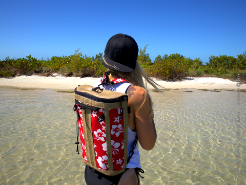 Back Pack by DeckBagZ - Retro Red